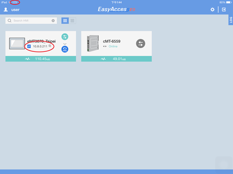 13. EasyAccess 2.0 on Android – Weintek Labs., Inc.